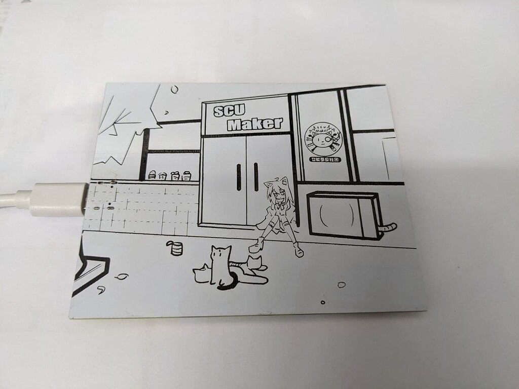 Maker灯光画 - Maker制作 - discussMaker