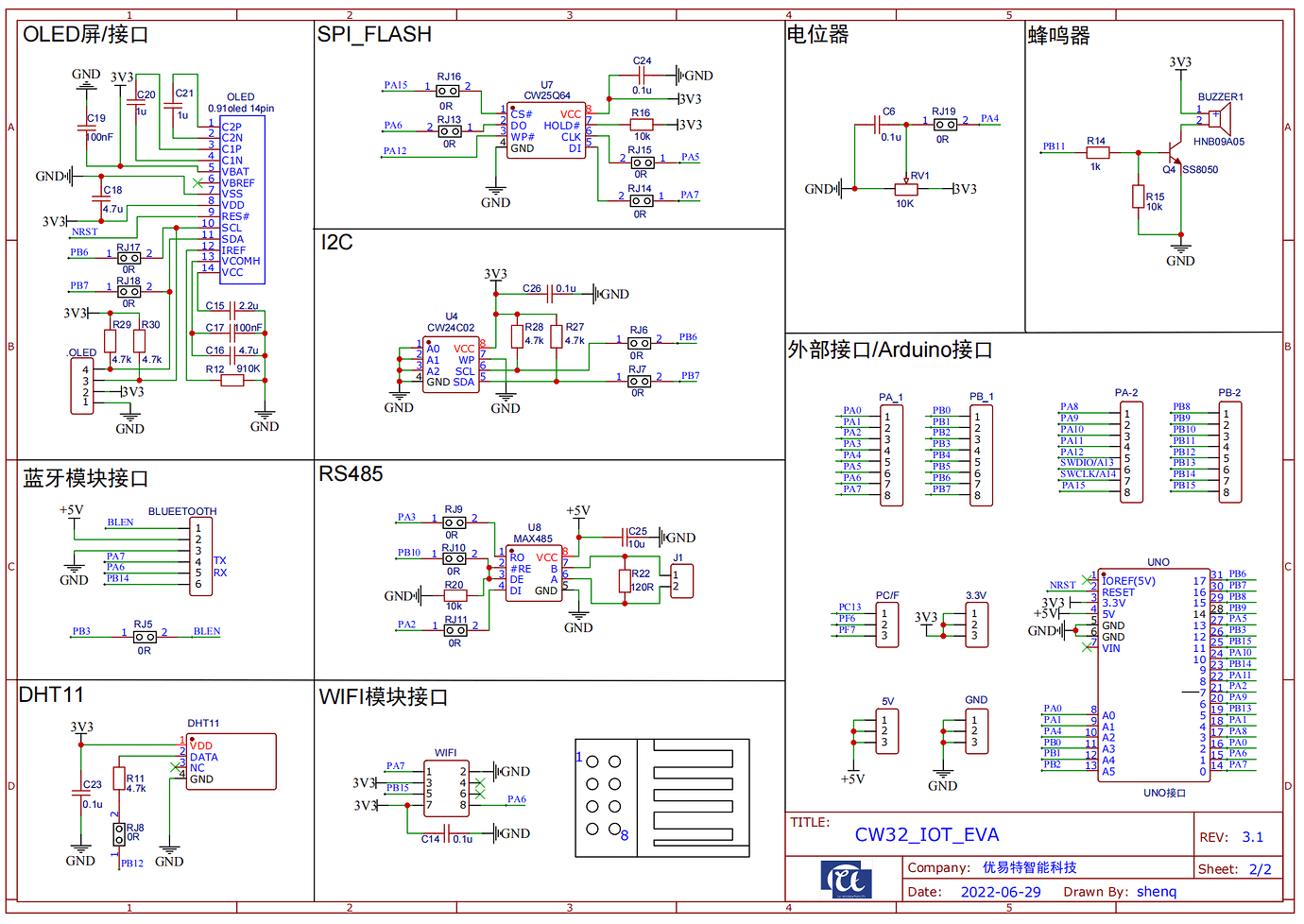 CW32-IOT-EVA评估板 学习记录 - 技术分享 - discussMaker
